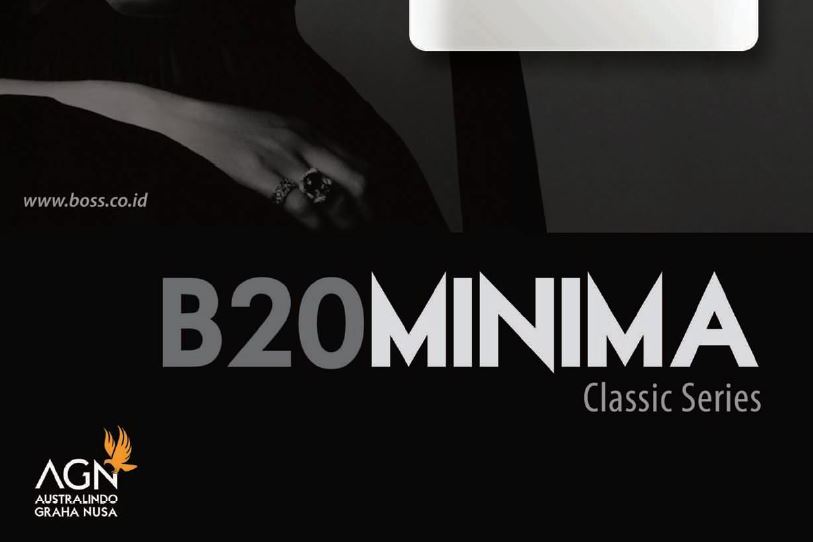 Katalog BOSS B20 Minima Classic Series - Download Katalog Material