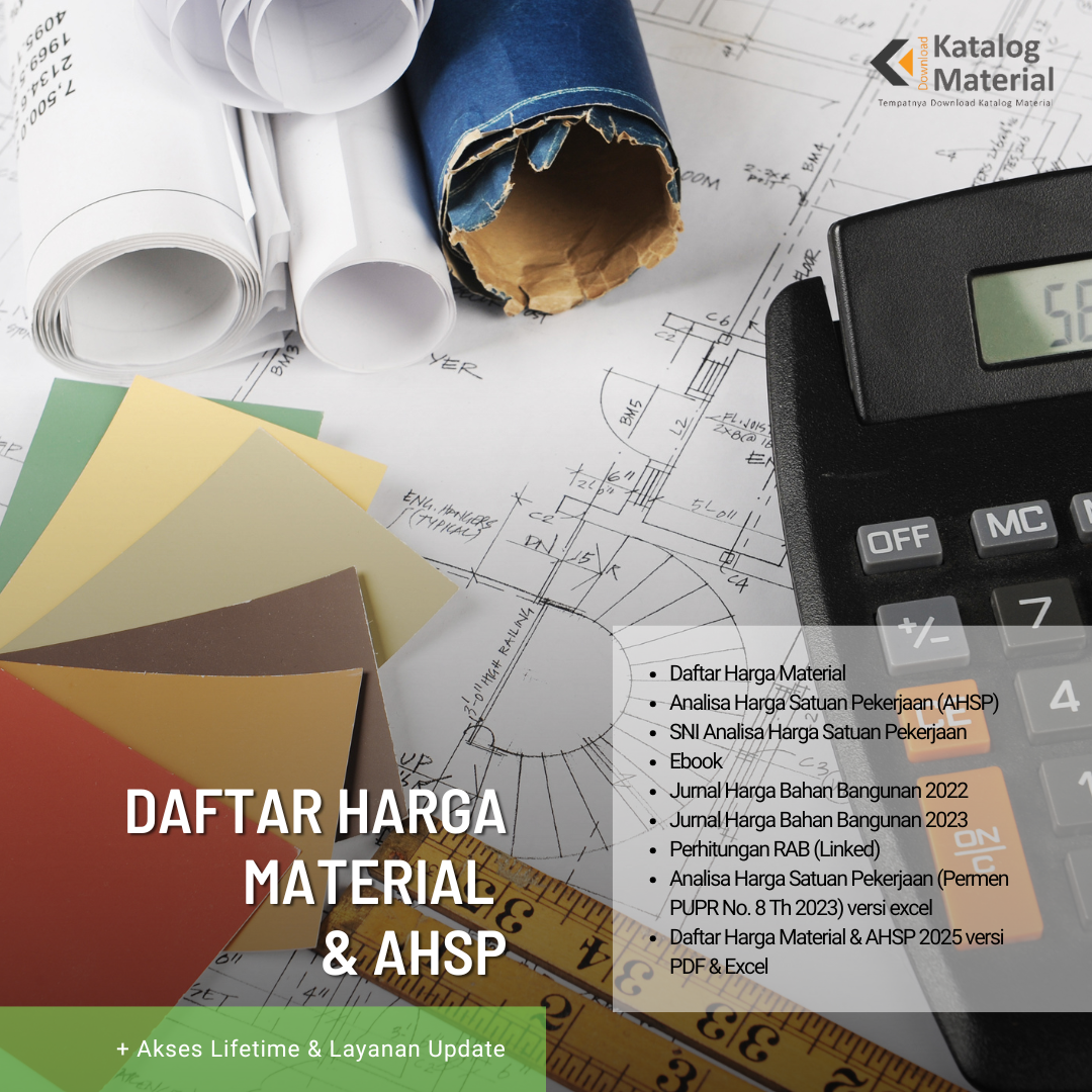 Daftar Harga Material & AHSP - Download Katalog Material